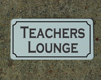 Teachers lounge | Etsy
