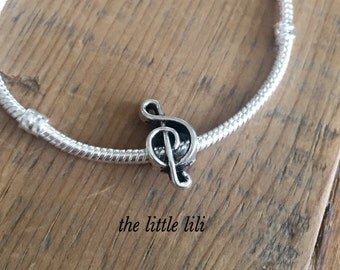 Music note bracelet | Etsy