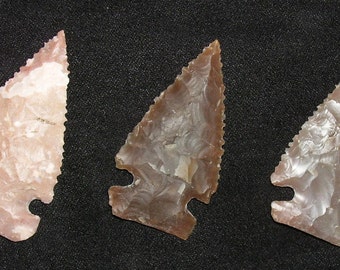 Flint arrowhead | Etsy