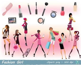 Make up clip art | Etsy