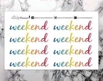 Functional Planner Stickers by TheDaintyPlanner on Etsy