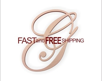 Wooden letter g | Etsy