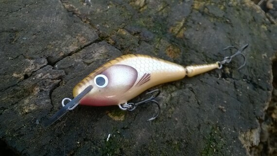 Custom Fishing Lure Handmade Wooden Crankbait