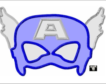 Captain america mask | Etsy