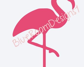 Flamingo car | Etsy
