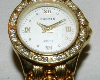 Elgin quartz watch | Etsy