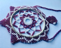 Unique seed bead turtle related items | Etsy