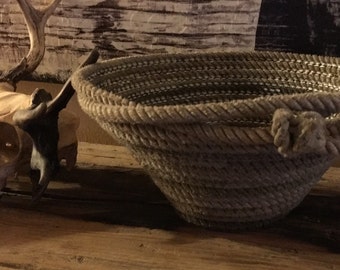 Items similar to Rope bowl on Etsy