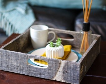 Unique rustic wood tray related items | Etsy