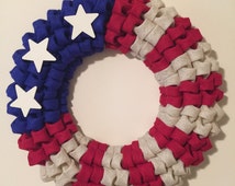 Popular items for veterans day wreath on Etsy