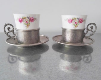 Pewter tea set | Etsy