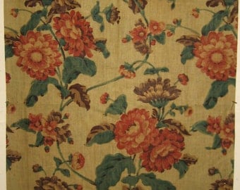 Chintz fabric | Etsy