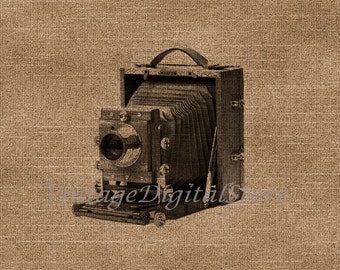 Vintage camera art | Etsy