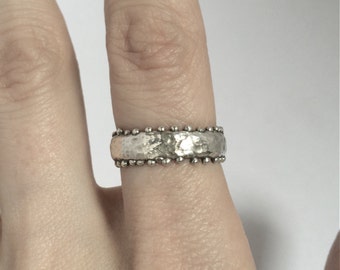 Sterling silver ring | Etsy