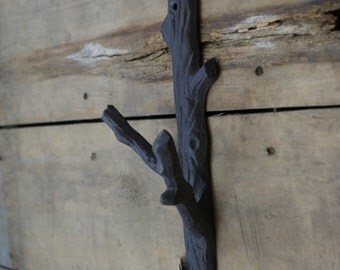 Tree branch hanger | Etsy