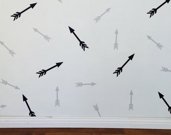 Arrow wall decal | Etsy