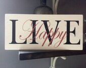 Handmade Wooden Signs by designstylebymarci on Etsy