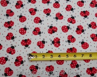 Ladybug fabric | Etsy