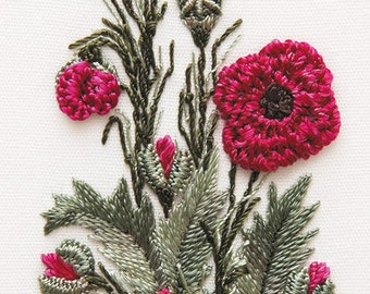 Cornflower Brazilian embroidery kit 1701 EdMar