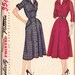 Vintage 1953 Butterick 6198 Sewing Pattern by SewUniqueClassique