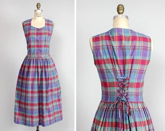 Madras fabric | Etsy