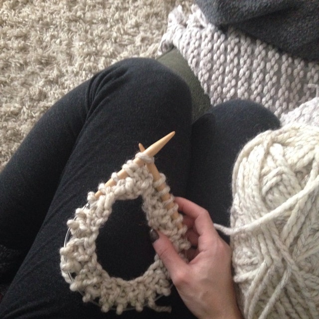 Hand knit items to keep you cozy by grizzlie on Etsy