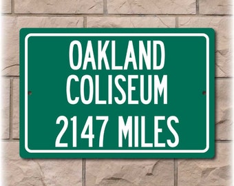 Personalized Highway Distance Sign To: CenturyLink by Travelsigns