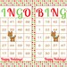 30 Rudolph Christmas Bingo Cards DIY Printable Game for