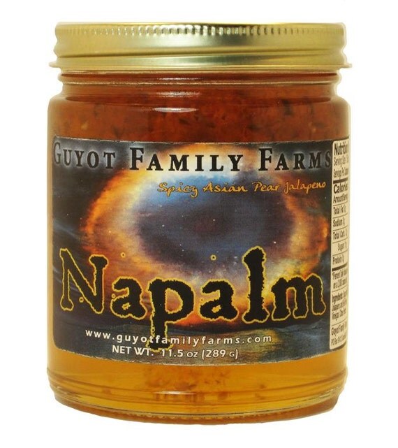 Napalm Jelly by NannyandBelles on Etsy