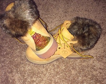 Custom timberlands | Etsy