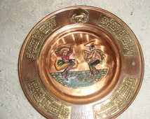 Unique copper wall plate related items | Etsy