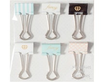 Unique binder clip related items | Etsy