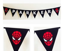 Unique spiderman banner related items | Etsy