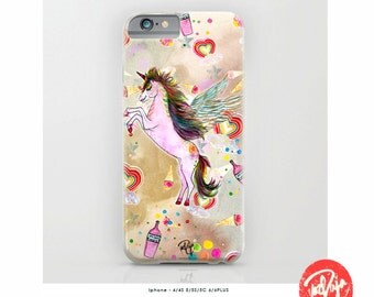 Rainbow phone case | Etsy