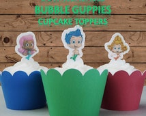 Unique bubble guppies cake topper related items | Etsy