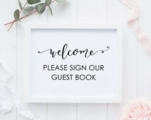 Unique guest signing board related items | Etsy