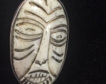 Unique real bone ring related items | Etsy