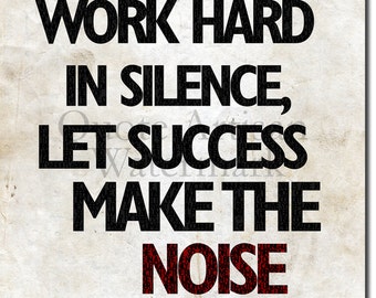 Singing Motivational Quote Poster Who is the by QuoteArtisan