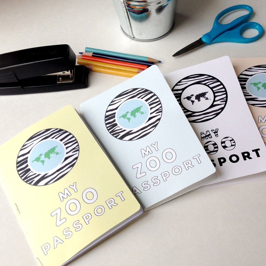 Zoo Passport Printable