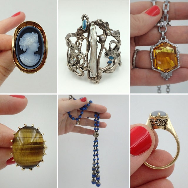 Curated vintage collection and one-of-a-kind by ReverieJewelryNYC