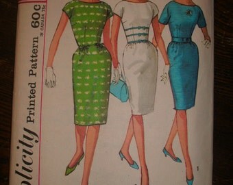 Items similar to Vintage 1956 Simplicity 1446 UNCUT Sewing Pattern ...