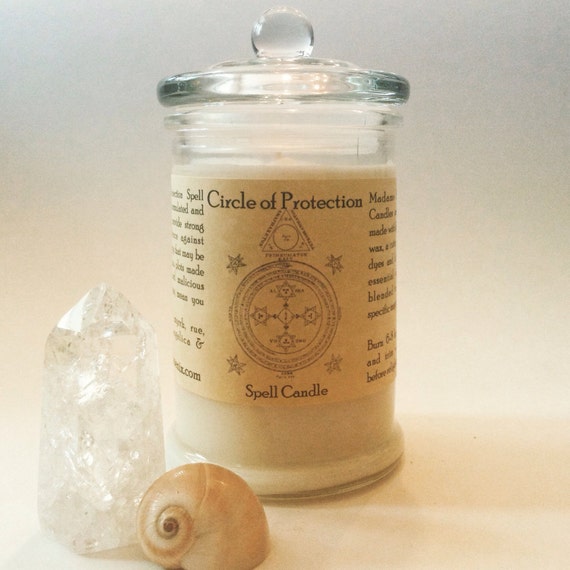 Circle of Protection Magic Spell Candle