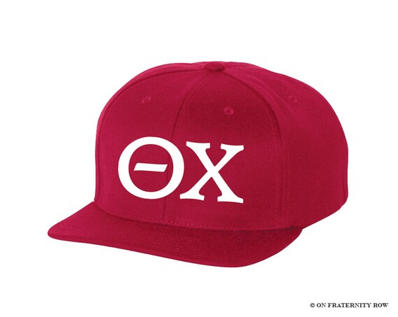 OX Theta Chi Fraternity Custom Snapback Hat