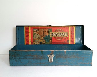 Unique metal tool box related items | Etsy