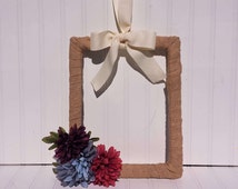 Unique square burlap wreath related items | Etsy