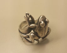 Popular items for frog rings on Etsy