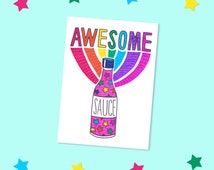 Popular items for awesome sauce on Etsy