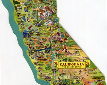 California postcards | Etsy