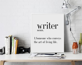 Definition print | Etsy