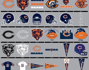 Chicago bears | Etsy